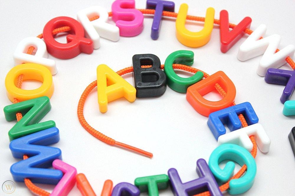 Alfabeto Uppercase Lacing, Learning Resources : Precio Guatemala